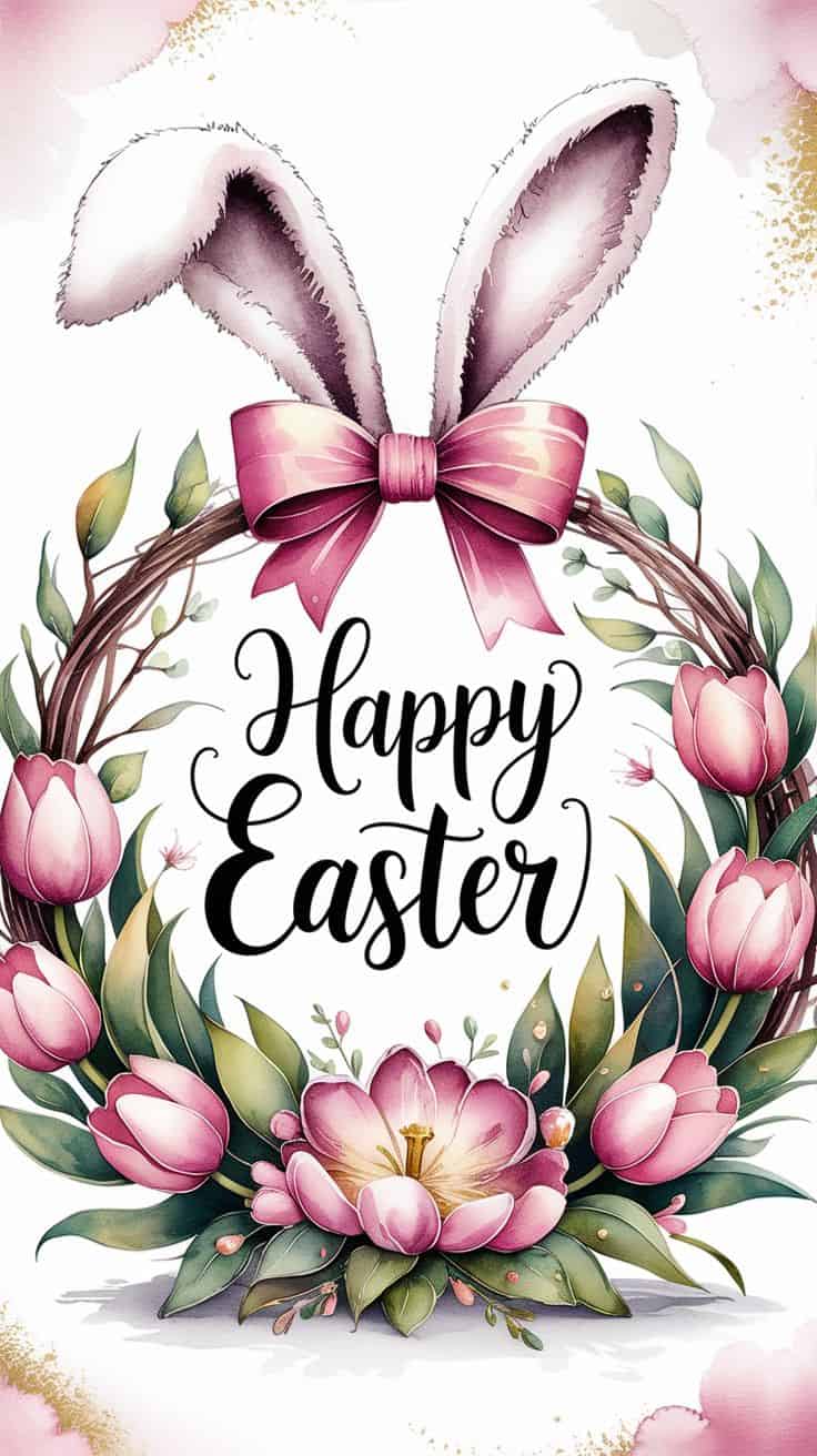 30 Happy Easter Posters To Share With Loved Ones - The Sketch & Doodle Club