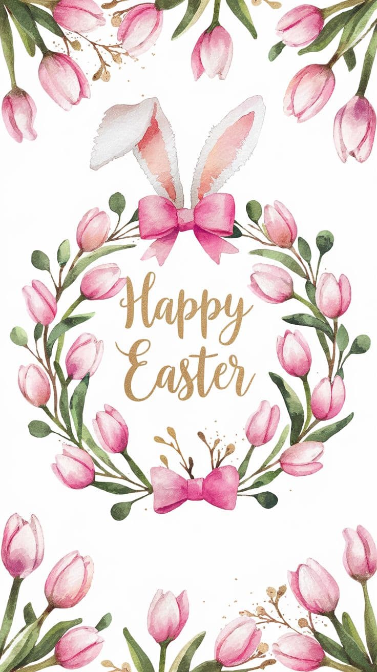 30 Happy Easter Posters To Share With Loved Ones - The Sketch & Doodle Club