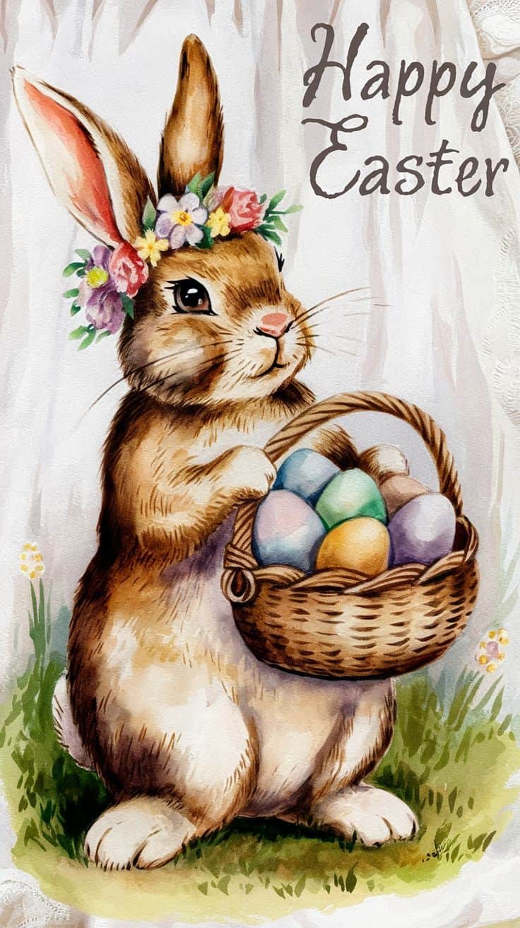 30 Happy Easter Posters To Share With Loved Ones - The Sketch & Doodle Club
