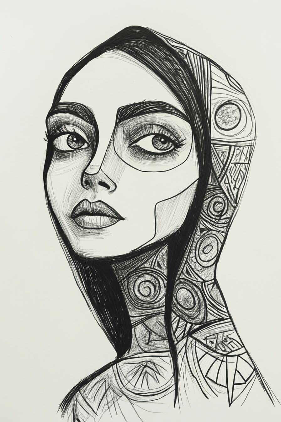 100+ Face Drawing Ideas to Spark Your Artistic Inspiration - The Sketch ...
