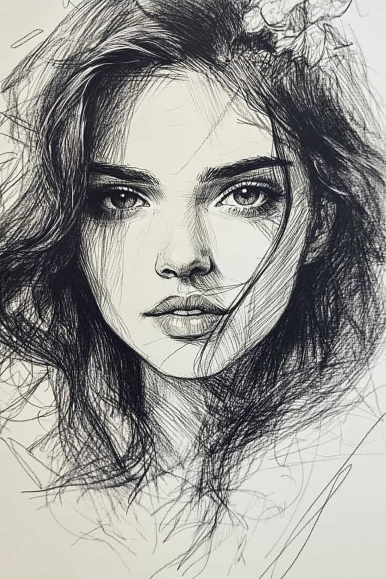 100+ Face Drawing Ideas to Spark Your Artistic Inspiration - The Sketch ...