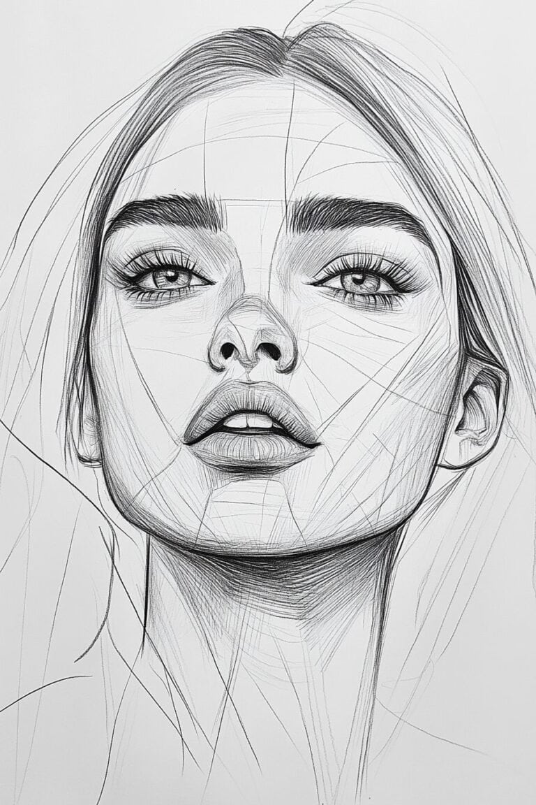100+ Face Drawing Ideas to Spark Your Artistic Inspiration - The Sketch ...