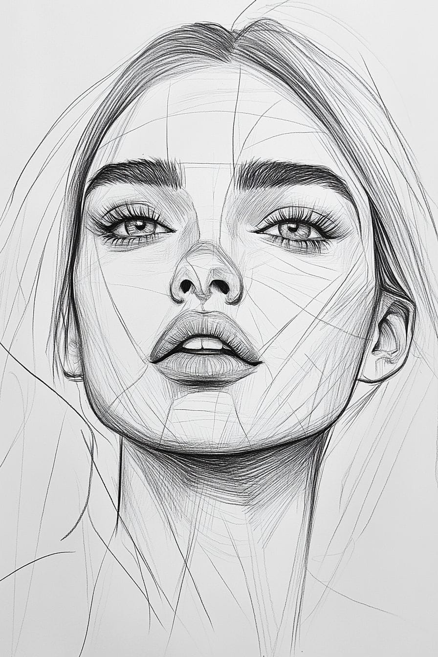 100+ Face Drawing Ideas to Spark Your Artistic Inspiration - The Sketch ...