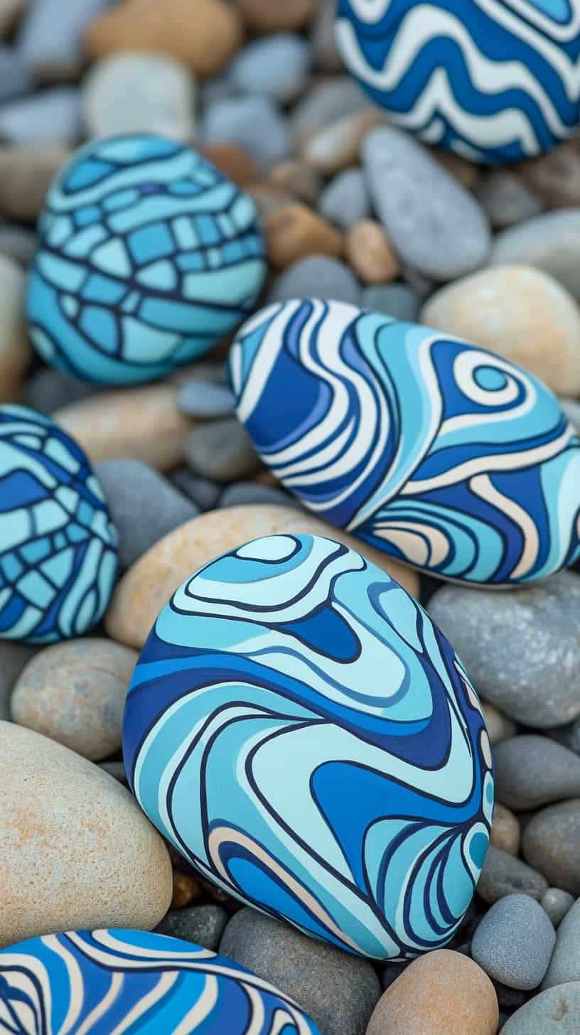 20 Rock Painting Patterns: Unleash Your Creativity One Stone at a Time ...