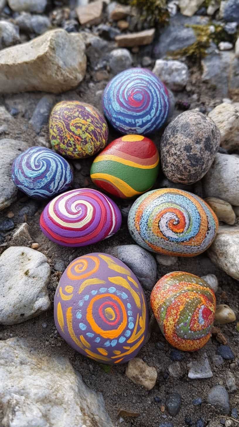 20 Rock Painting Patterns: Unleash Your Creativity One Stone at a Time ...