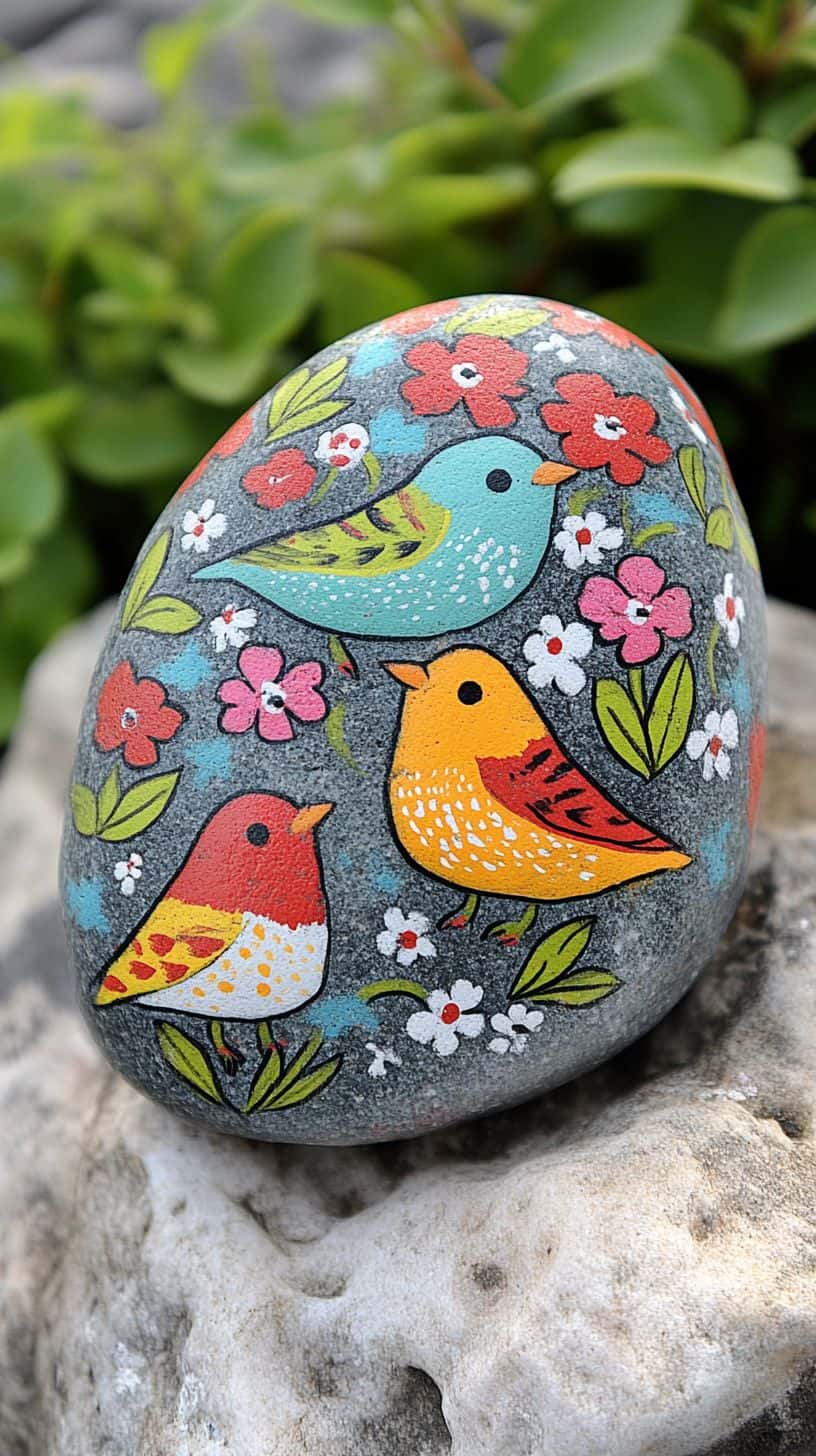 20 Rock Painting Patterns: Unleash Your Creativity One Stone at a Time ...