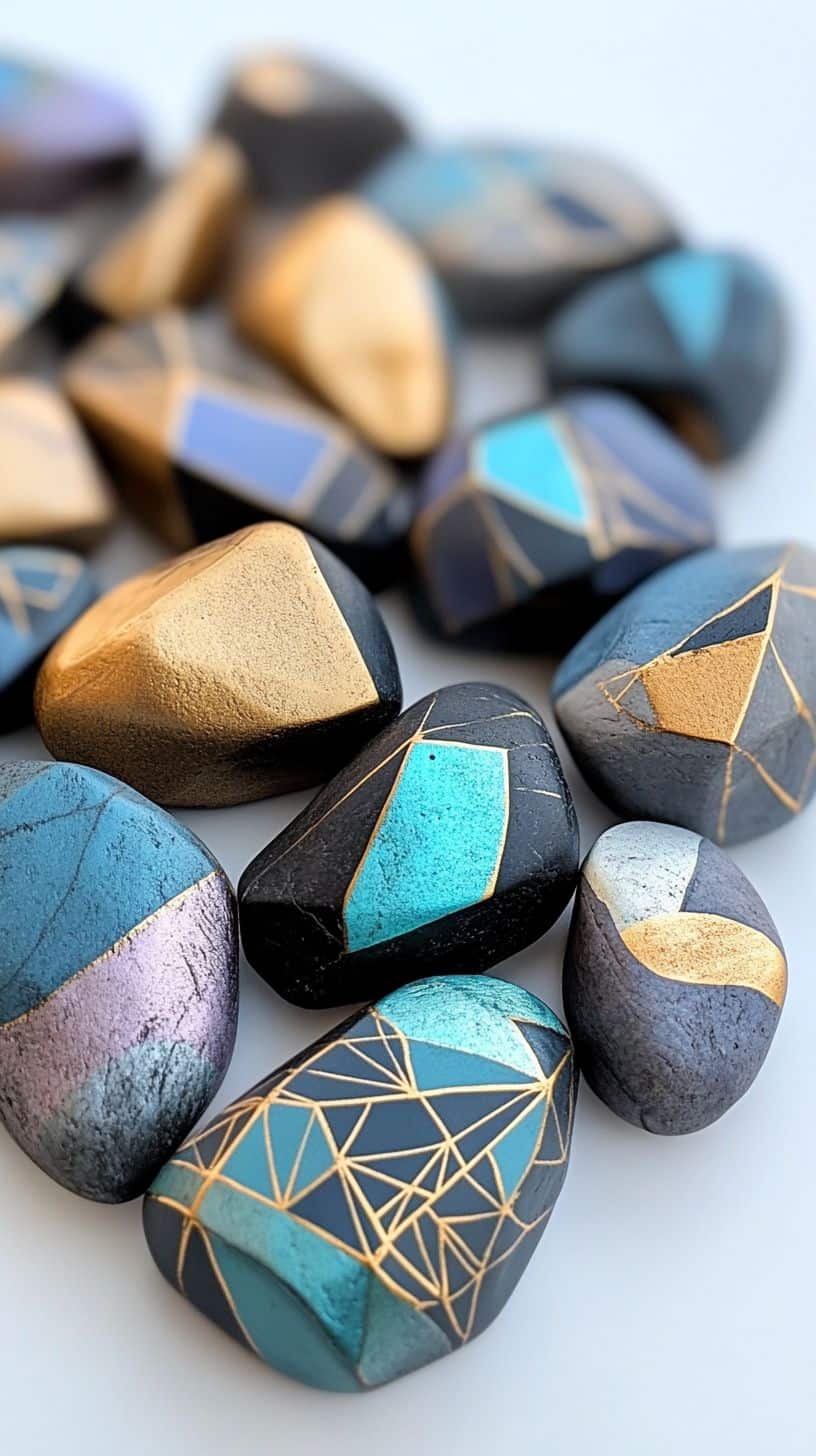 20 Rock Painting Patterns: Unleash Your Creativity One Stone at a Time ...