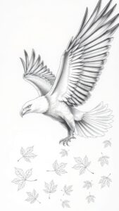 33 Majestic Eagle Drawing Ideas to Ignite Your Creativity - The Sketch ...
