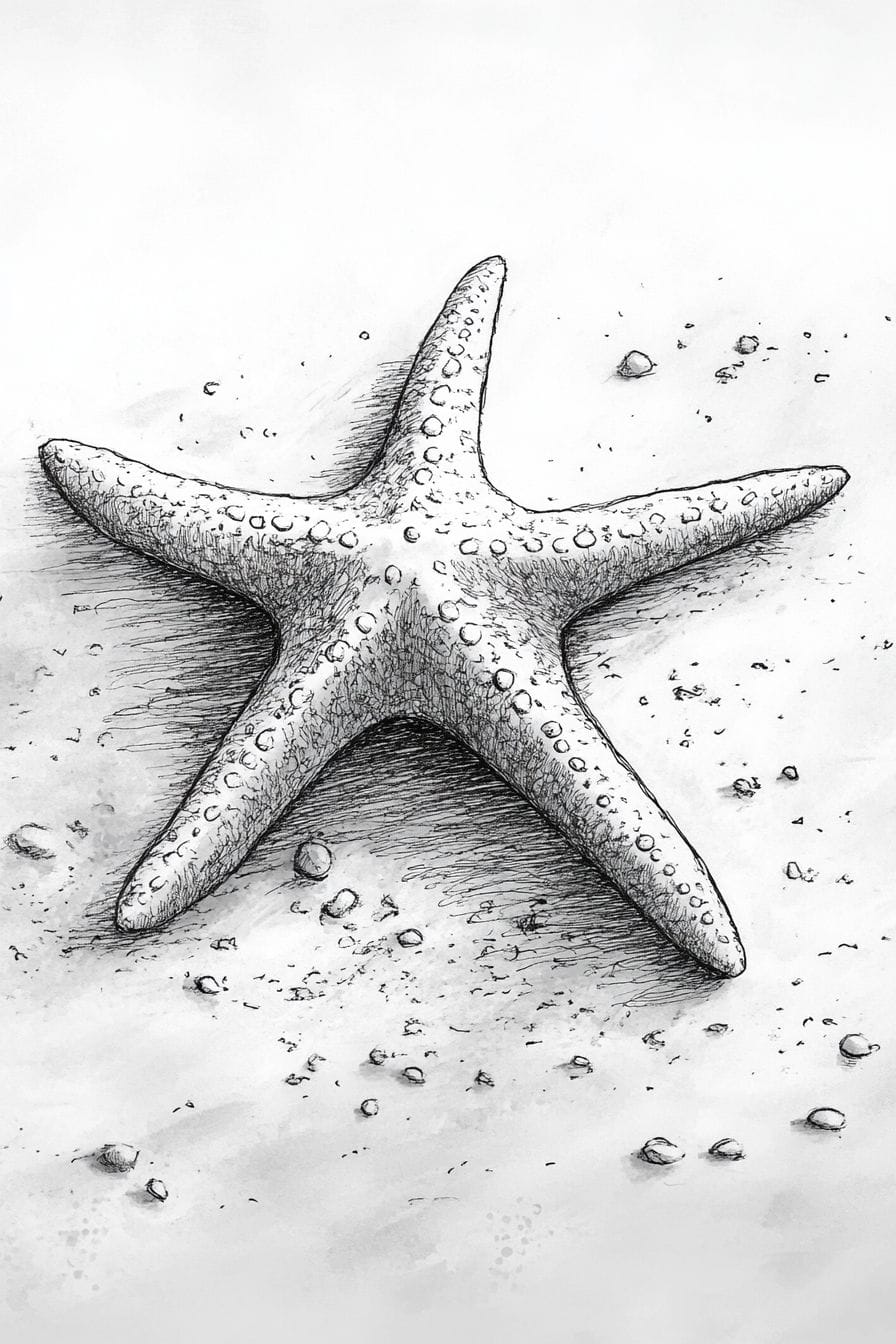50 Beach Drawing Ideas to Capture the Ocean Vibes - The Sketch & Doodle ...