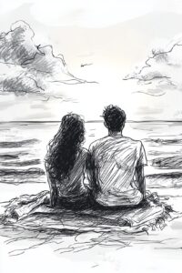 50 Beach Drawing Ideas to Capture the Ocean Vibes - The Sketch & Doodle ...