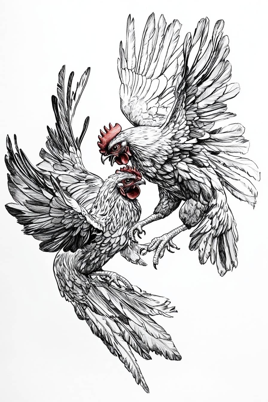 50 Chicken Drawing Ideas to Bring Feathered Fun to Your Sketchbook ...