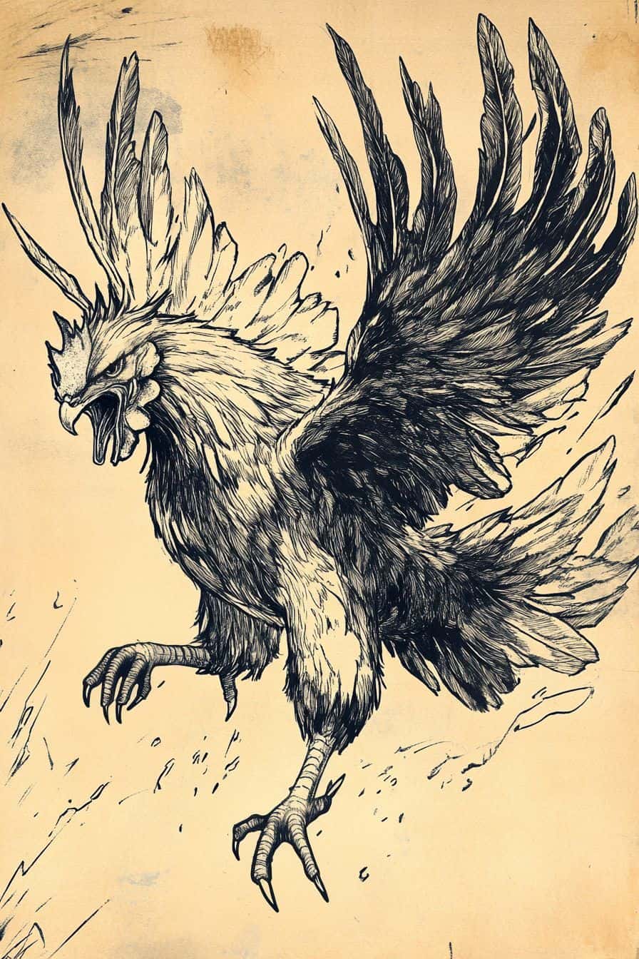 50 Chicken Drawing Ideas to Bring Feathered Fun to Your Sketchbook ...