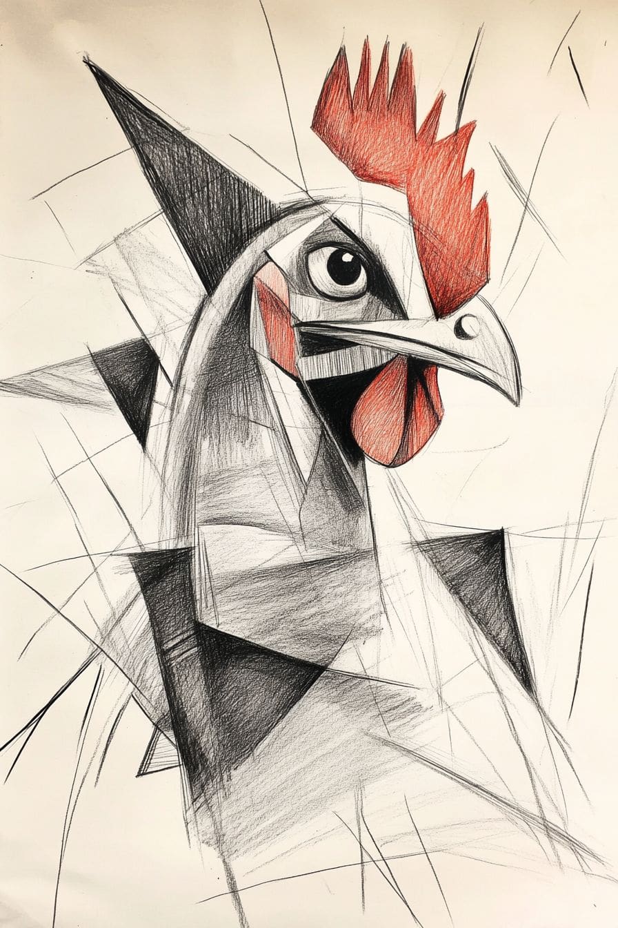 50 Chicken Drawing Ideas to Bring Feathered Fun to Your Sketchbook ...