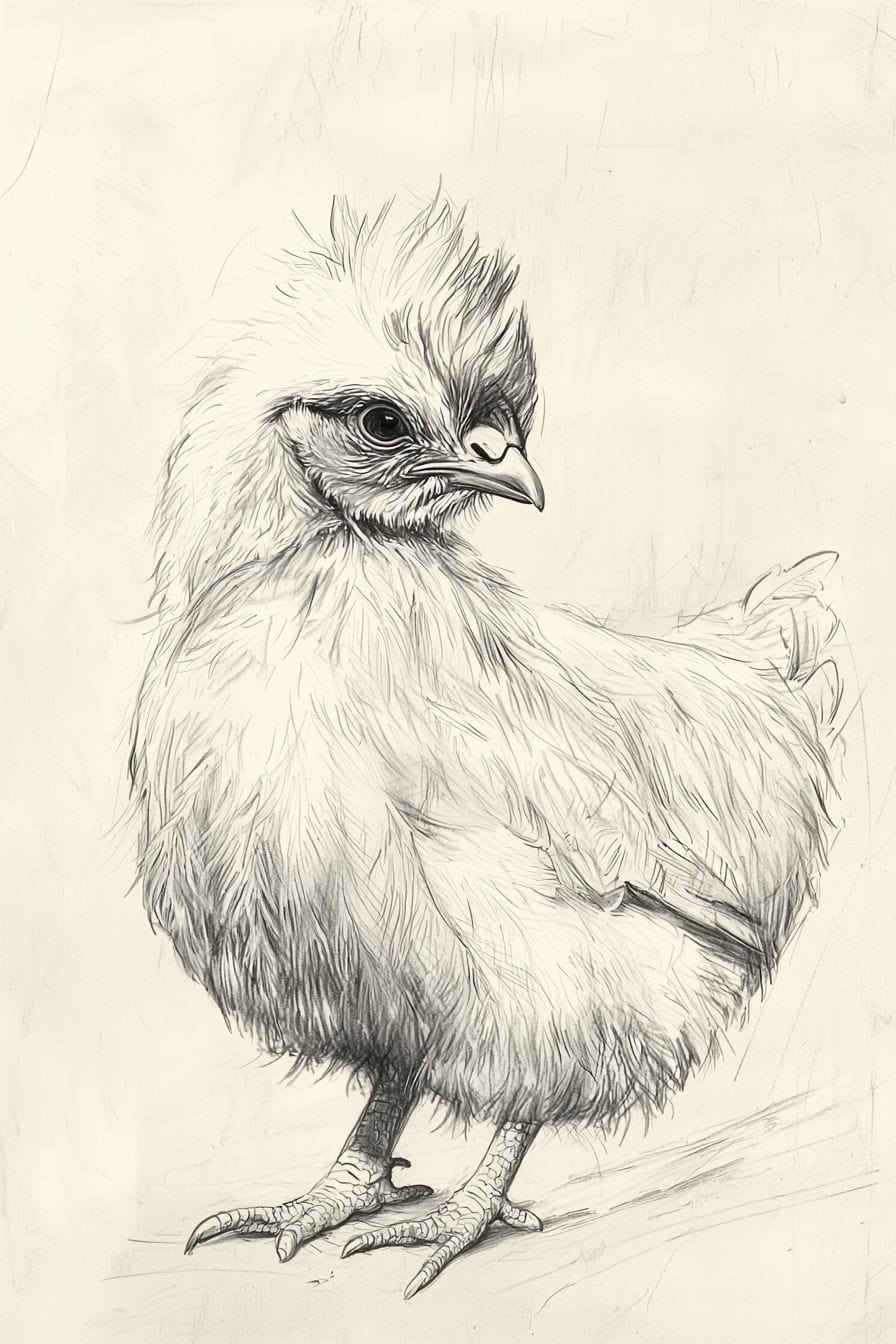 50 Chicken Drawing Ideas to Bring Feathered Fun to Your Sketchbook ...