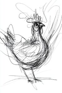50 Chicken Drawing Ideas to Bring Feathered Fun to Your Sketchbook ...