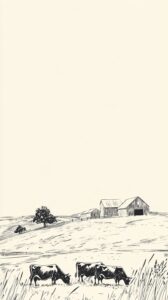 47 Farm Drawing Ideas to Capture Rural Beauty - The Sketch & Doodle Club