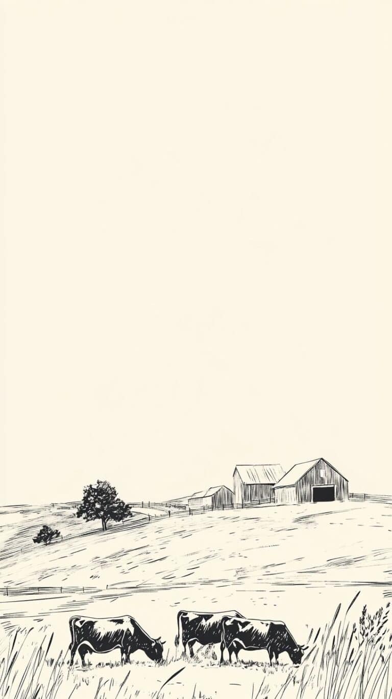 47 Farm Drawing Ideas to Capture Rural Beauty - The Sketch & Doodle Club