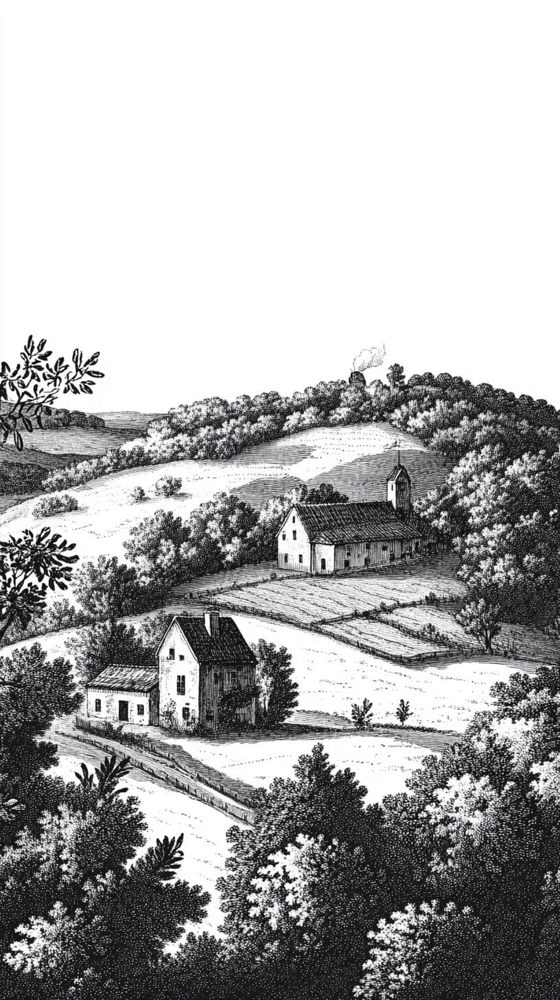 47 Farm Drawing Ideas to Capture Rural Beauty - The Sketch & Doodle Club