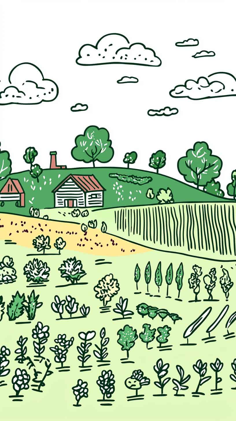 47 Farm Drawing Ideas to Capture Rural Beauty - The Sketch & Doodle Club