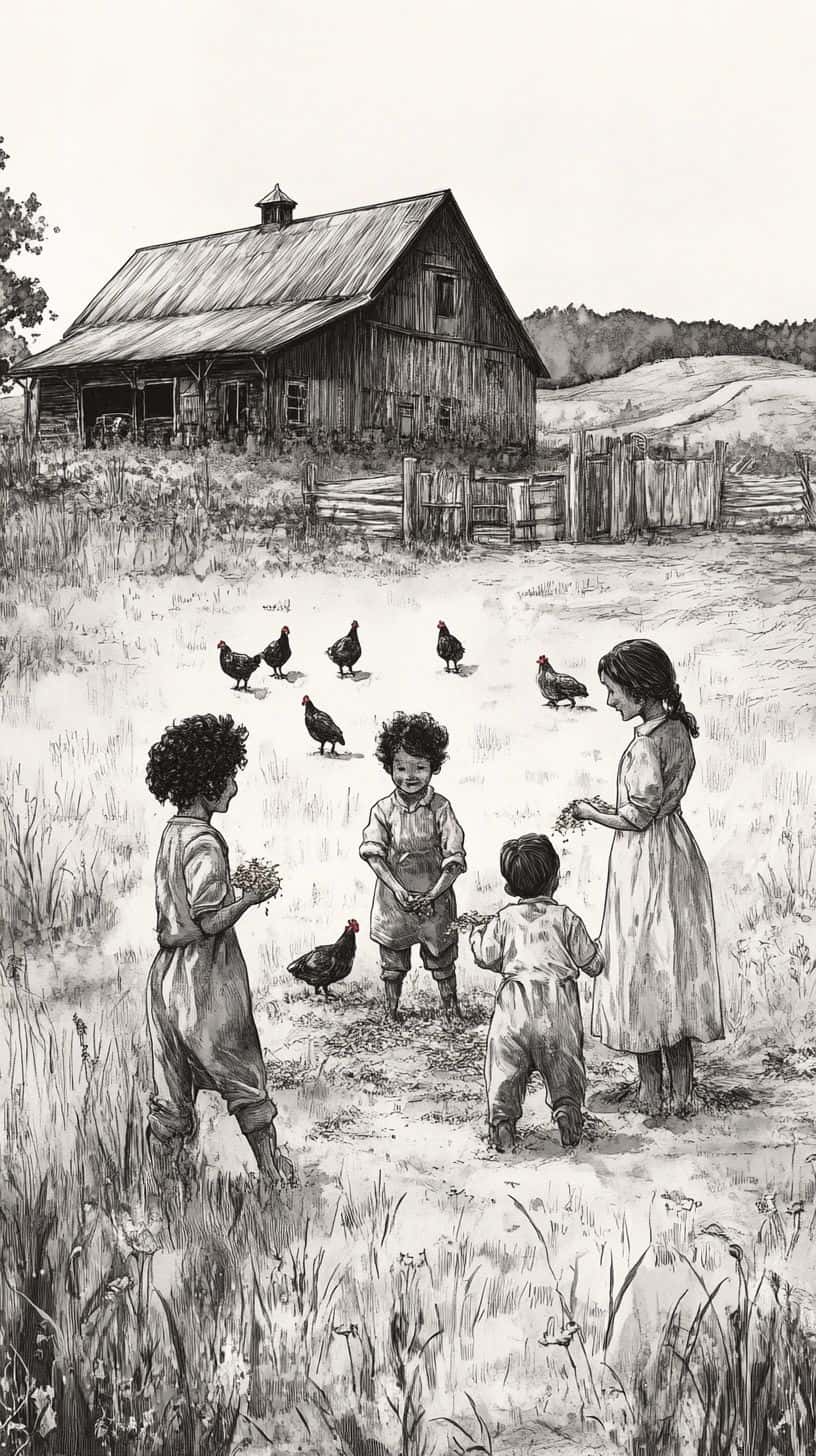 47 Farm Drawing Ideas to Capture Rural Beauty - The Sketch & Doodle Club