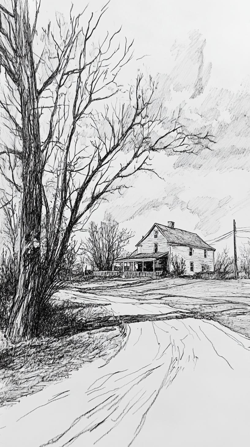 47 Farm Drawing Ideas to Capture Rural Beauty - The Sketch & Doodle Club