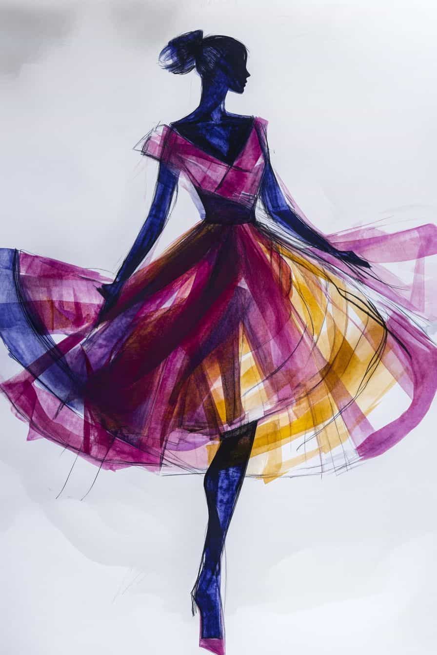 60 Fashion Drawing Ideas to Ignite Your Design Dreams - The Sketch ...