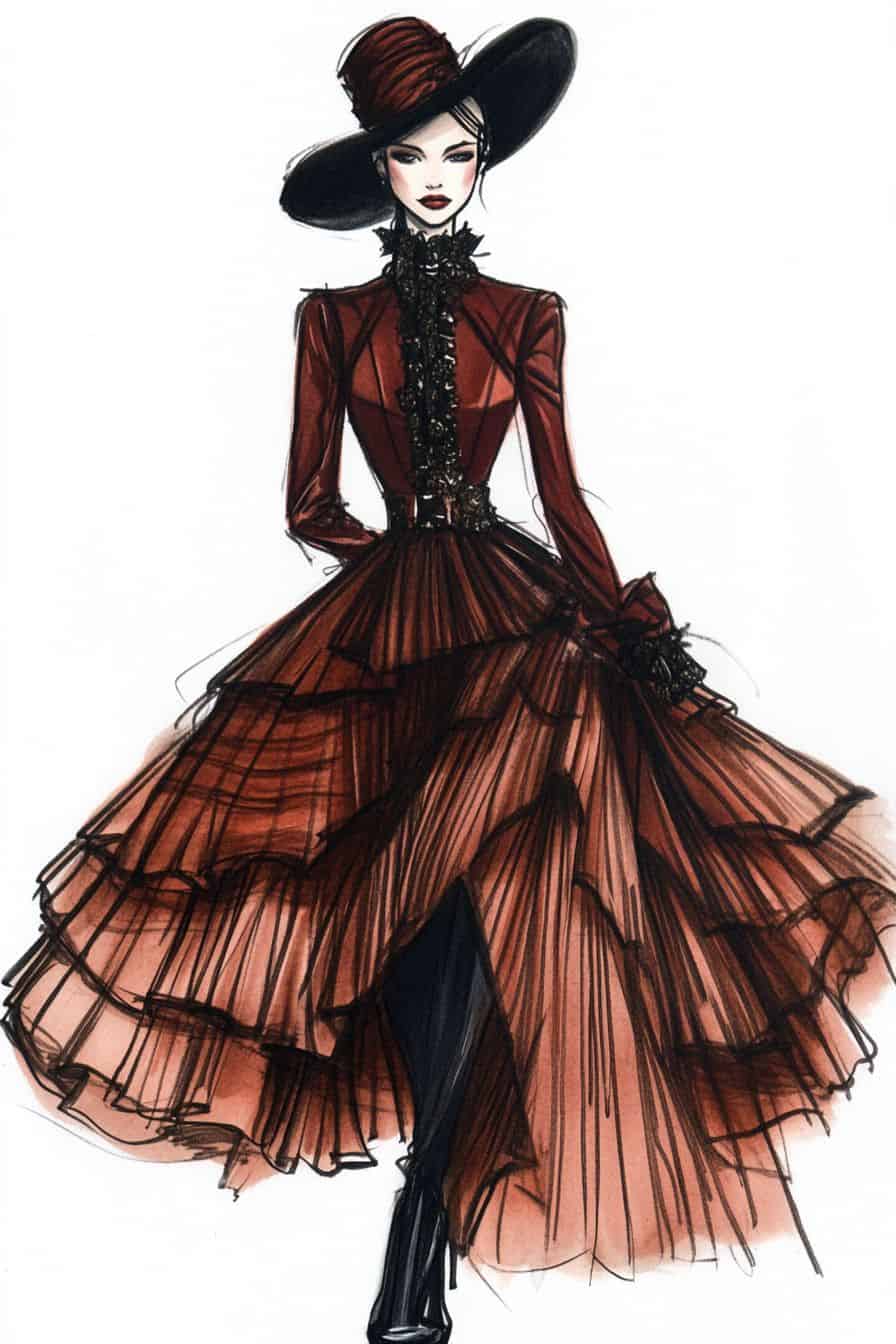 60 Fashion Drawing Ideas to Ignite Your Design Dreams - The Sketch ...