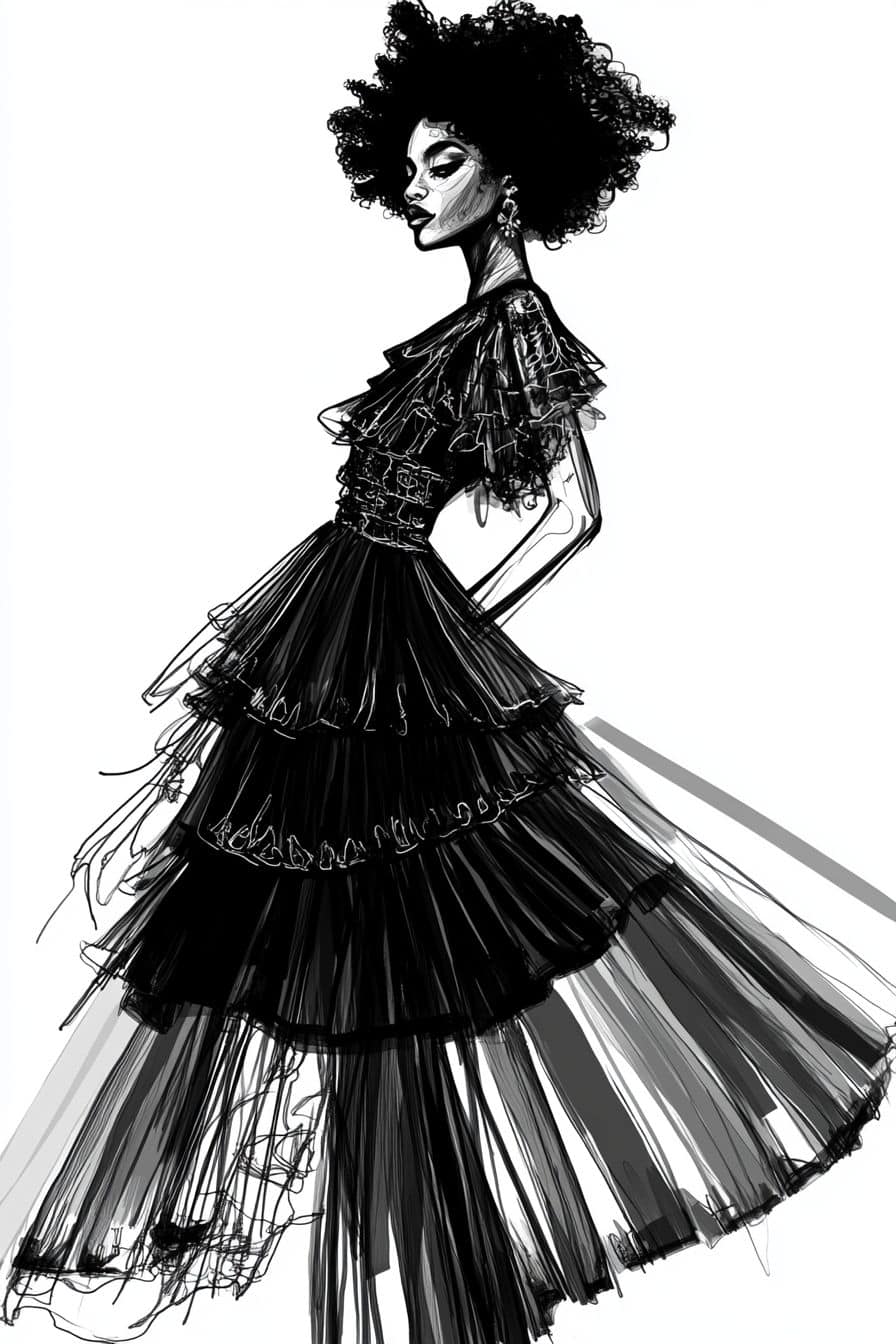 60 Fashion Drawing Ideas to Ignite Your Design Dreams - The Sketch ...
