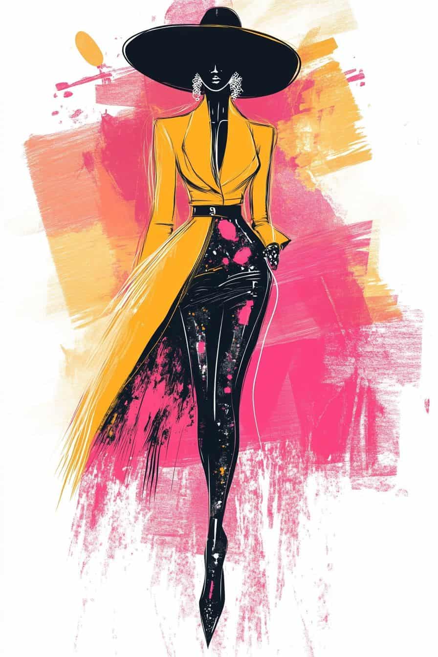 60 Fashion Drawing Ideas to Ignite Your Design Dreams - The Sketch ...