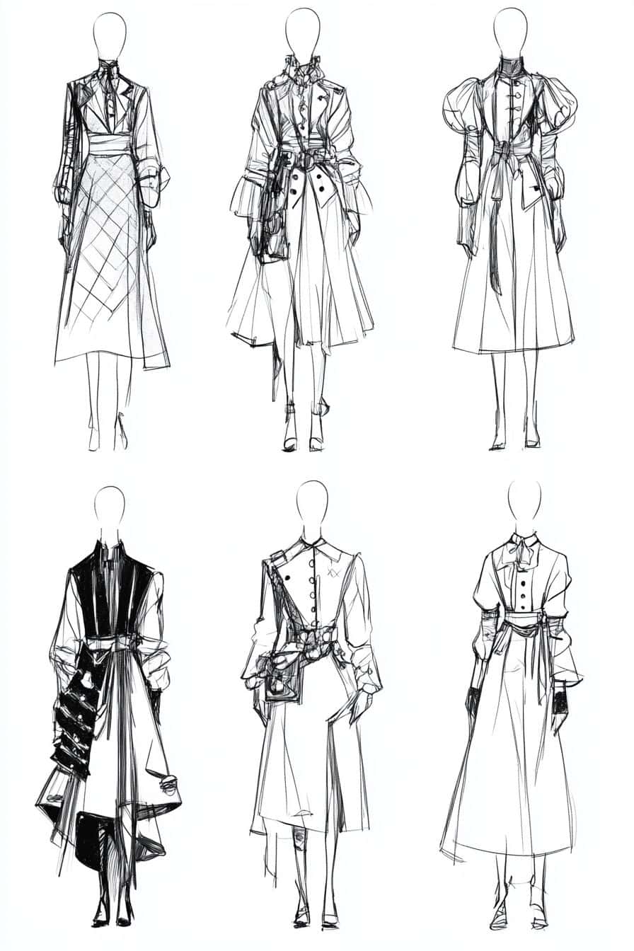 60 Fashion Drawing Ideas to Ignite Your Design Dreams - The Sketch ...