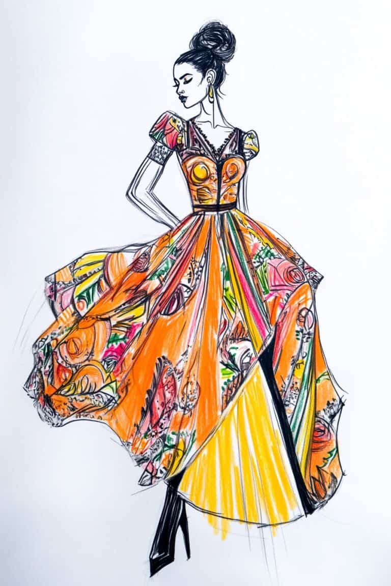 60 Fashion Drawing Ideas to Ignite Your Design Dreams - The Sketch ...