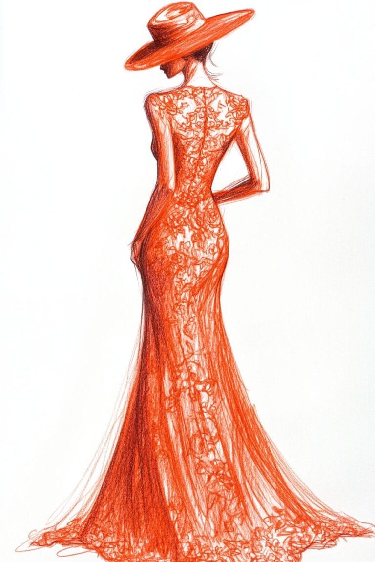 60 Fashion Drawing Ideas to Ignite Your Design Dreams - The Sketch ...