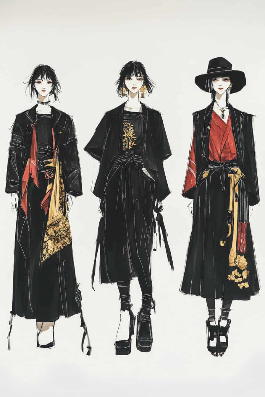 60 Fashion Drawing Ideas to Ignite Your Design Dreams - The Sketch ...
