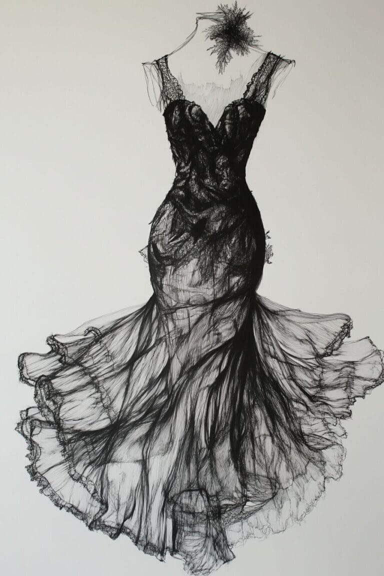 60 Fashion Drawing Ideas to Ignite Your Design Dreams - The Sketch ...