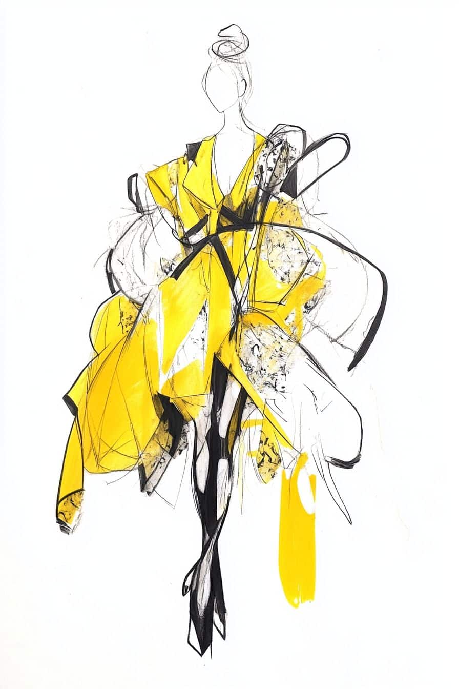 60 Fashion Drawing Ideas to Ignite Your Design Dreams - The Sketch ...