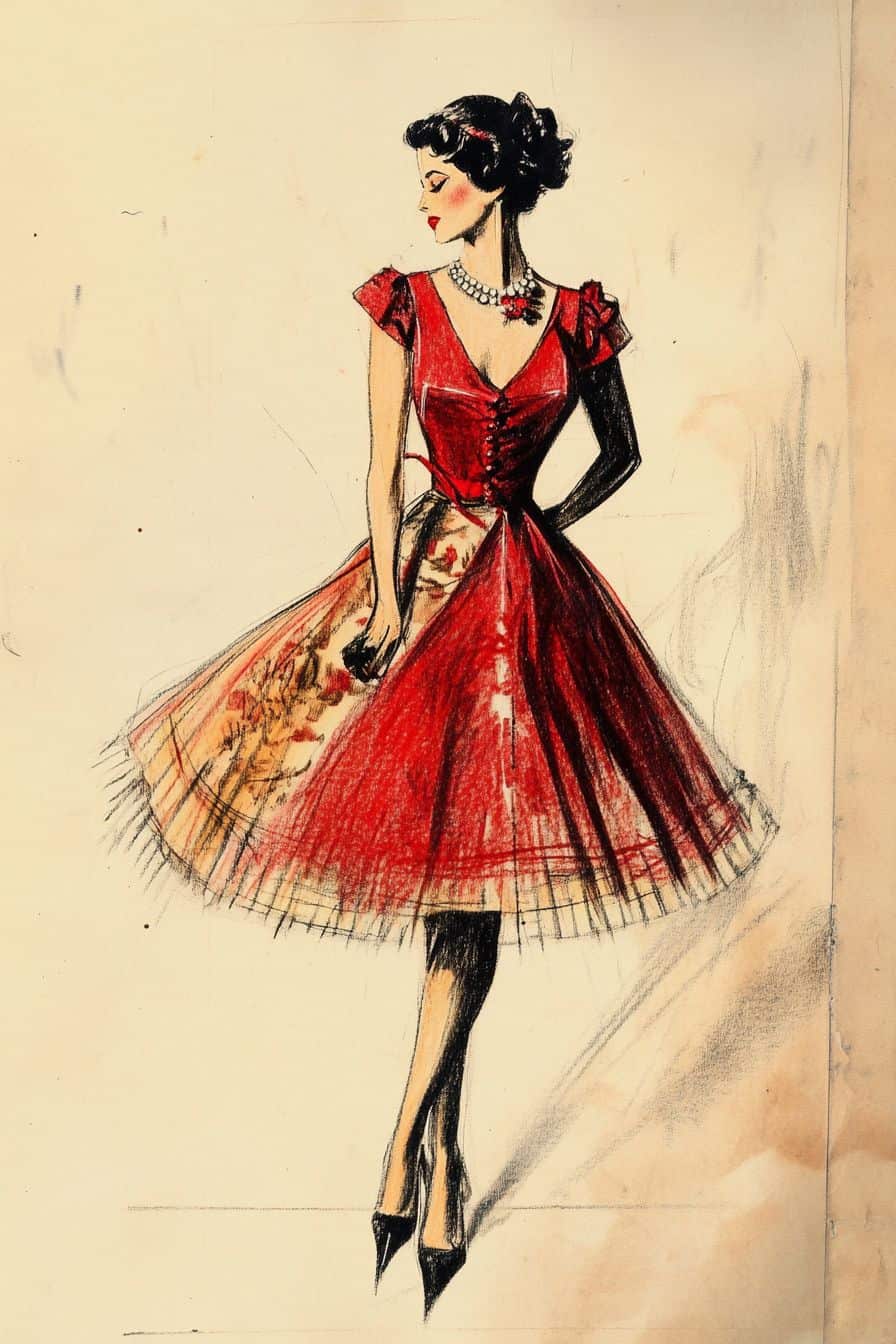 60 Fashion Drawing Ideas to Ignite Your Design Dreams - The Sketch ...