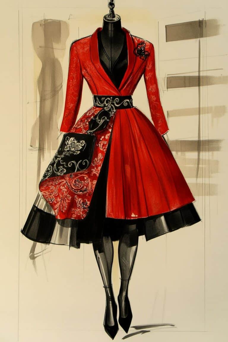 60 Fashion Drawing Ideas to Ignite Your Design Dreams - The Sketch ...