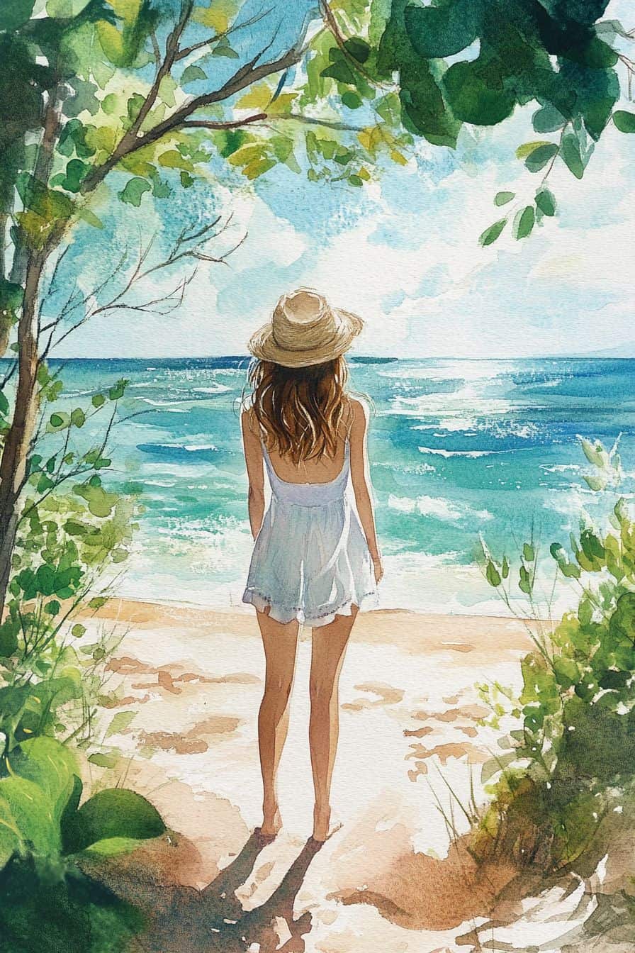 40+ Summer Watercolor Painting Ideas to Celebrate the Season - The ...