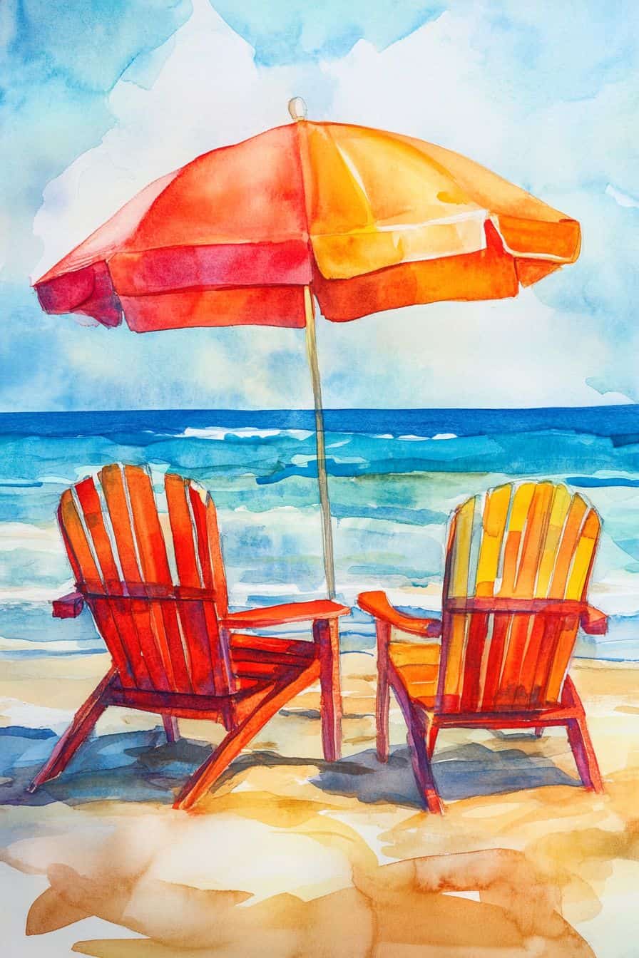 40+ Summer Watercolor Painting Ideas to Celebrate the Season - The ...