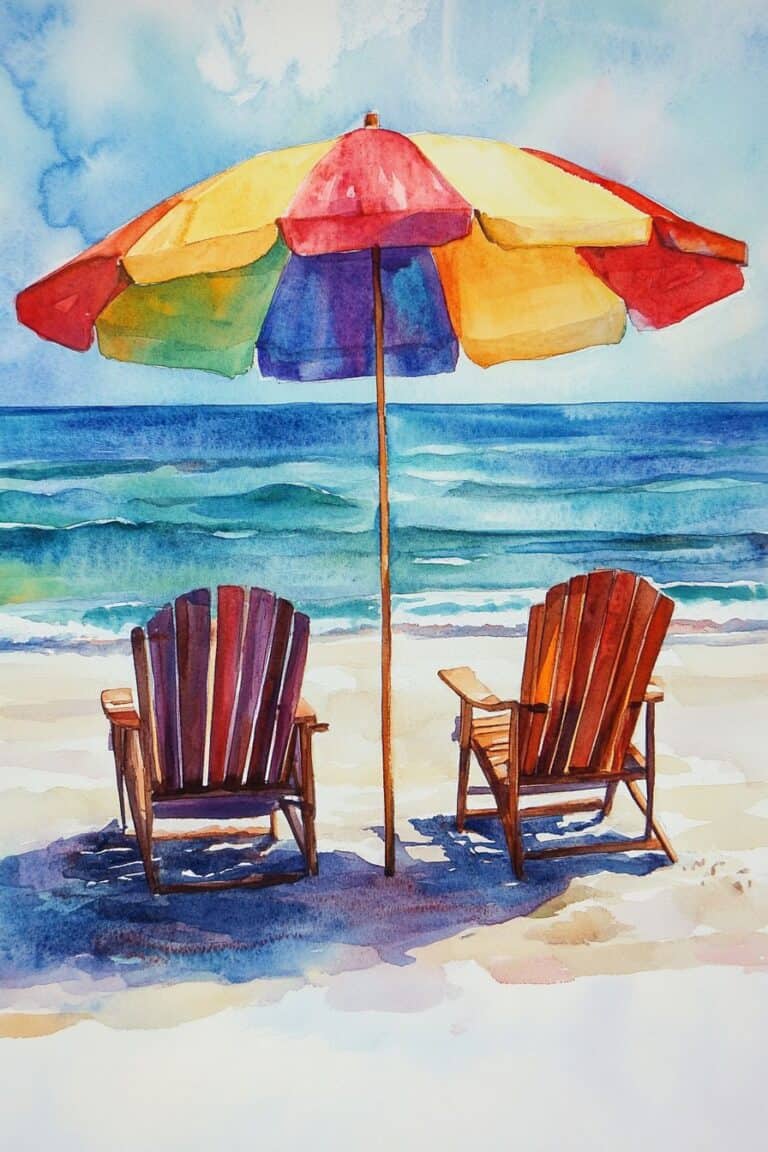 40+ Summer Watercolor Painting Ideas to Celebrate the Season - The ...