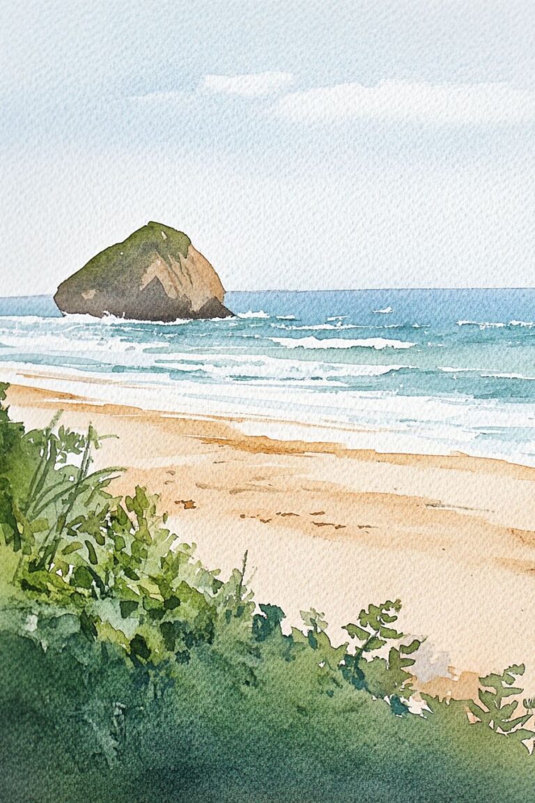 70 Ocean Watercolor Paintings to Bring the Sea to Life - The Sketch ...