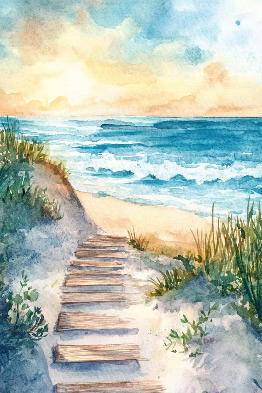 70 Ocean Watercolor Paintings to Bring the Sea to Life - The Sketch ...