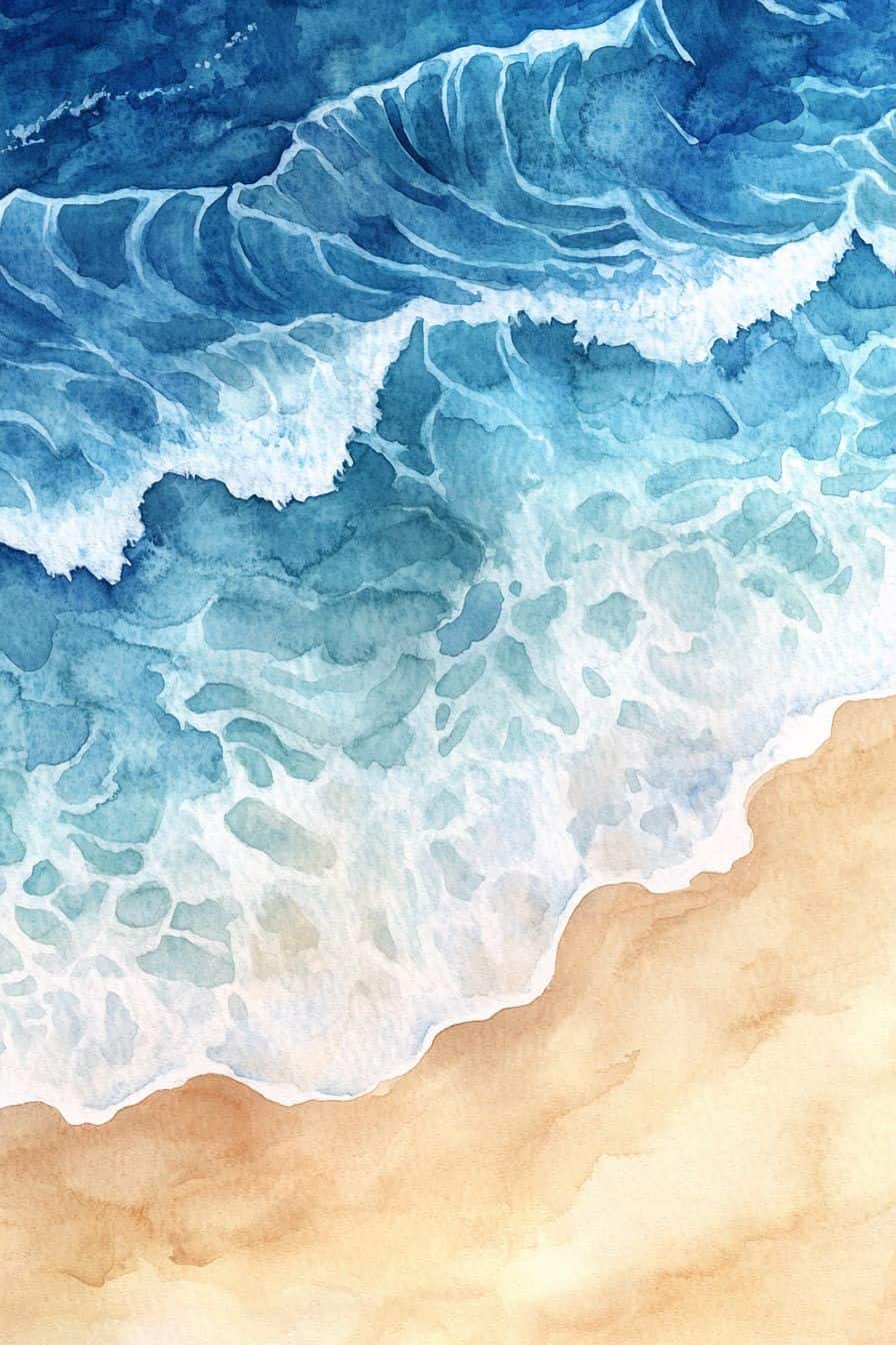 70 Ocean Watercolor Paintings to Bring the Sea to Life - The Sketch ...