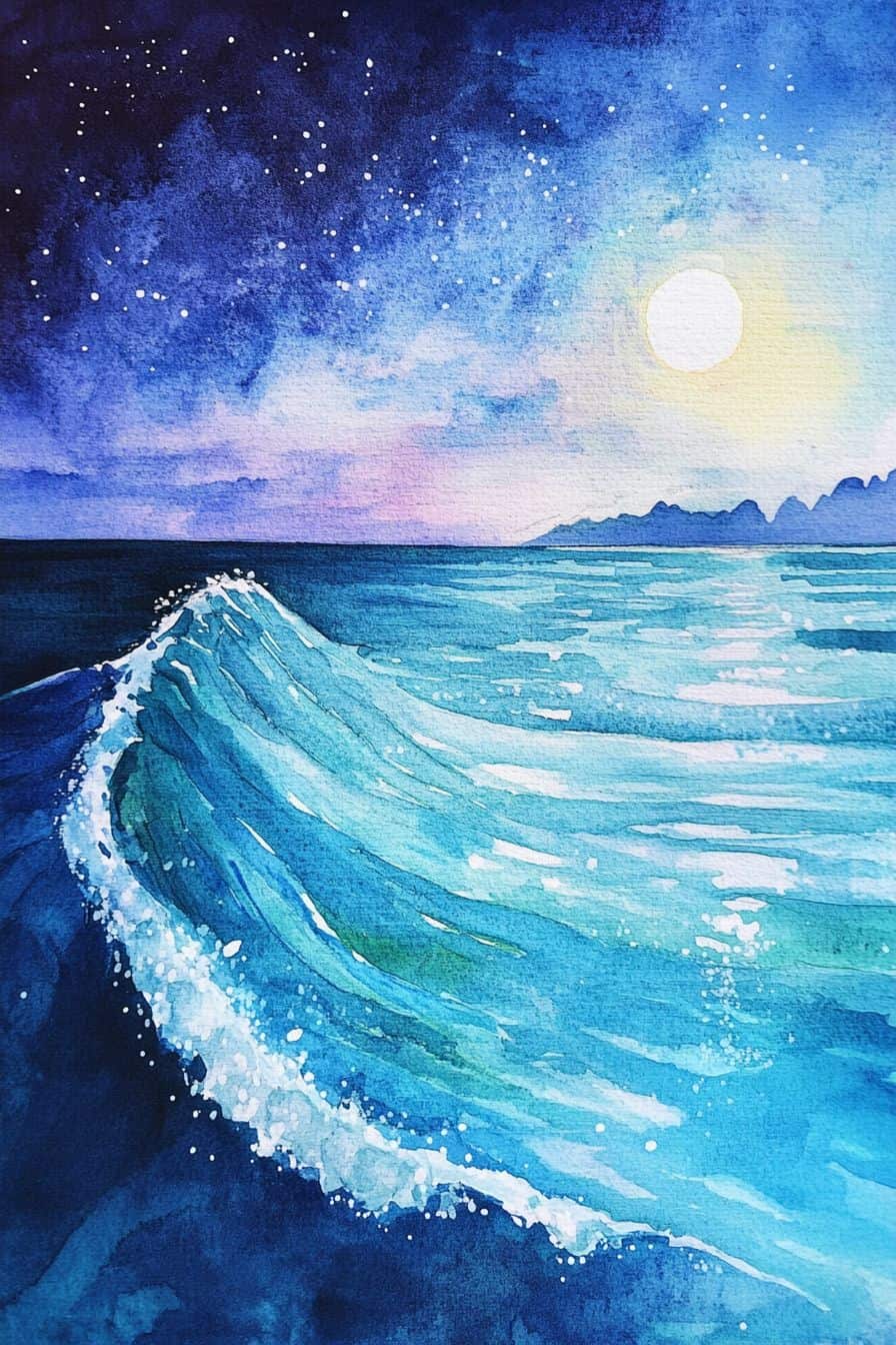 70 Ocean Watercolor Paintings to Bring the Sea to Life - The Sketch ...