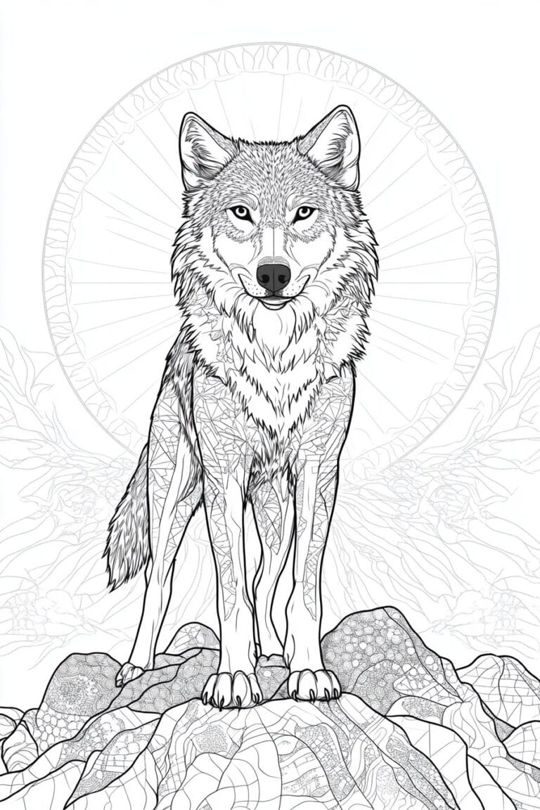 50+ Wolf Drawing Ideas to Unleash Your Artistic Wild Side - The Sketch ...