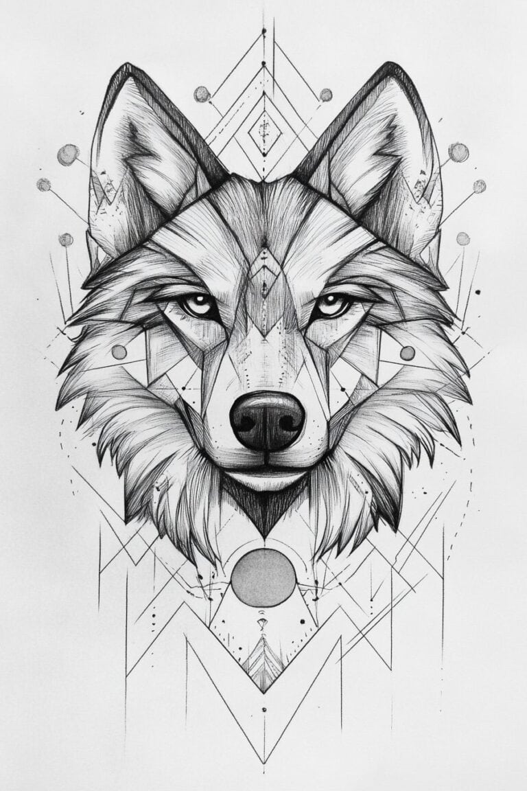 50+ Wolf Drawing Ideas to Unleash Your Artistic Wild Side - The Sketch ...