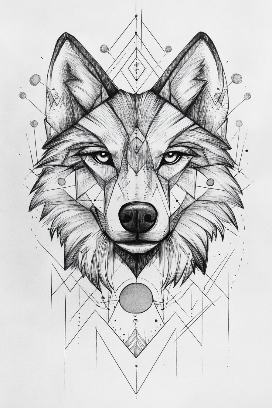 50+ Wolf Drawing Ideas to Unleash Your Artistic Wild Side - The Sketch ...