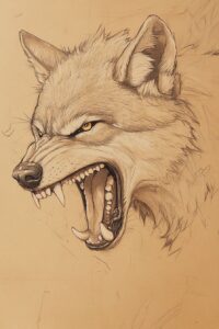 50+ Wolf Drawing Ideas to Unleash Your Artistic Wild Side - The Sketch ...