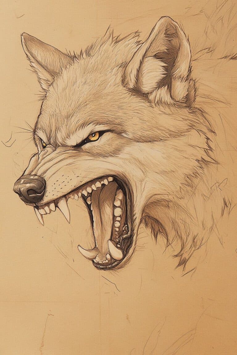 50+ Wolf Drawing Ideas to Unleash Your Artistic Wild Side - The Sketch ...