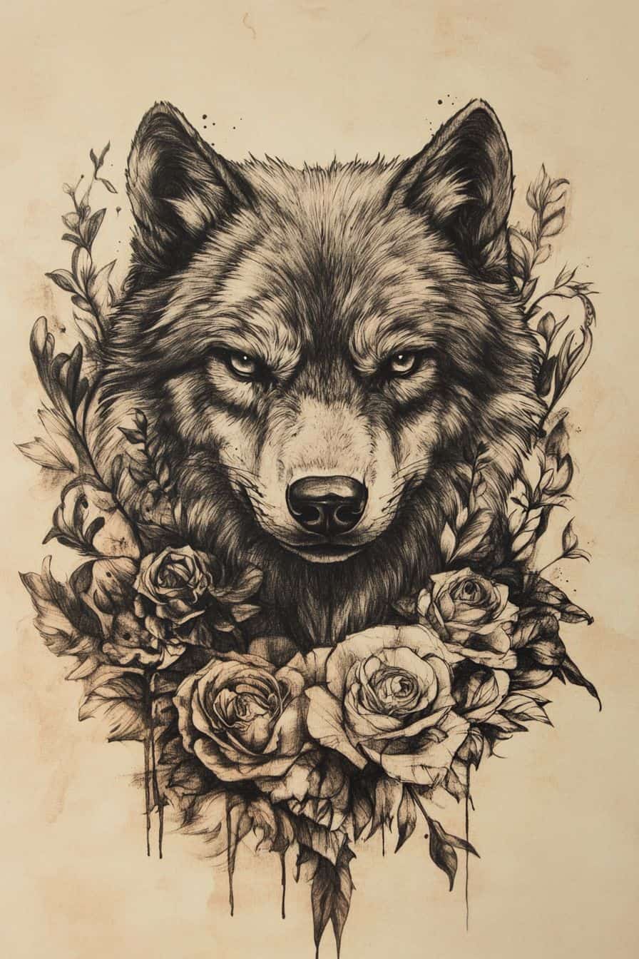50+ Wolf Drawing Ideas to Unleash Your Artistic Wild Side - The Sketch ...